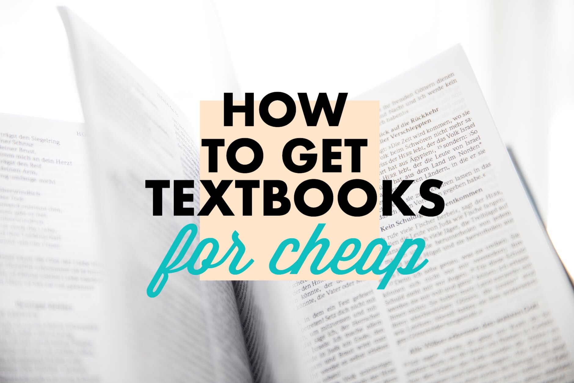 How to Get Textbooks For Cheap (or Even Free) – Life of a Medic
